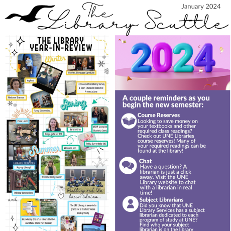 UNE Library Services | University of New England Library Services and ...